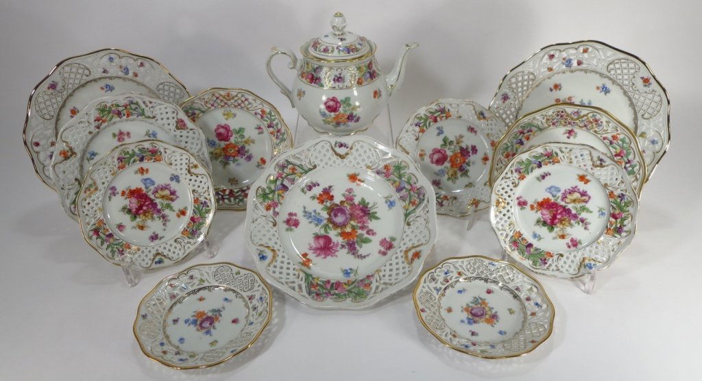 Group Of U.s. Zone German Porcelain