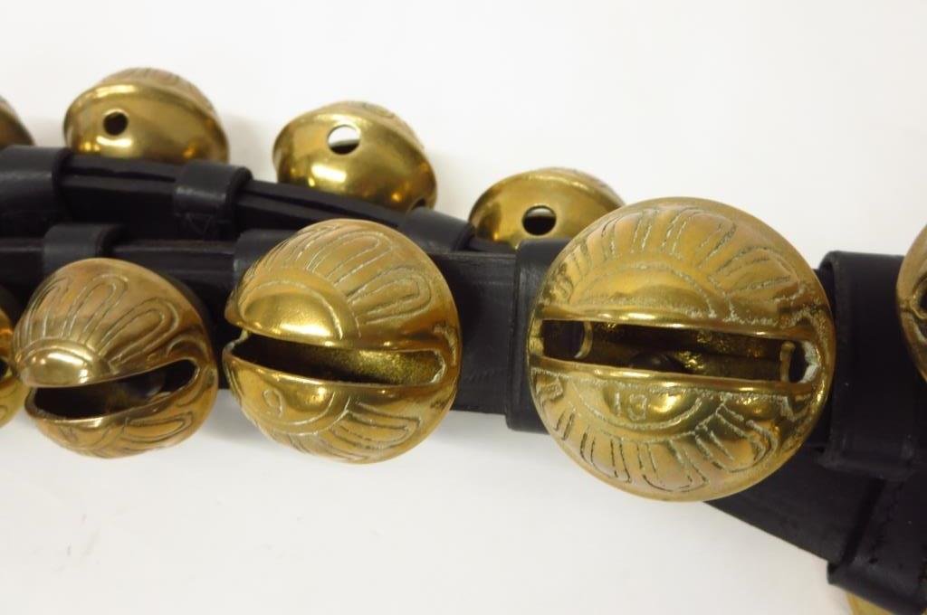 Belt of Brass Sleigh Bells