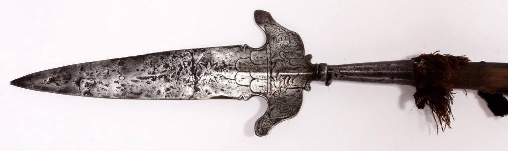 Medieval "partisan" Pole Weapon,16th/17th C.