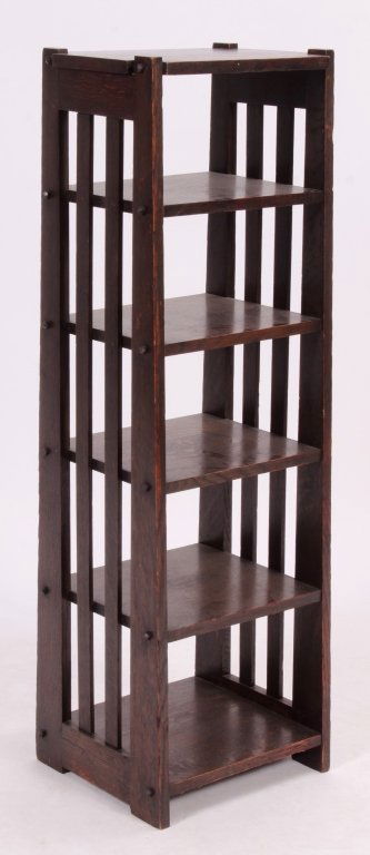 Arts & Crafts Magazine Stand, C. 1900