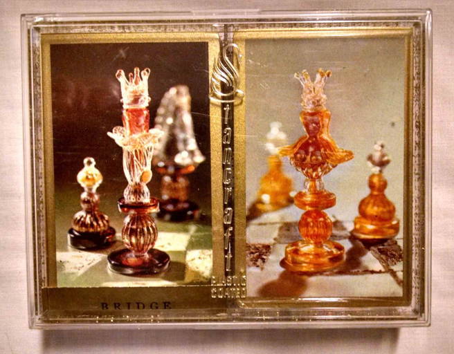 Stancraft Playing Cards Bridge 2 Decks Mid Century