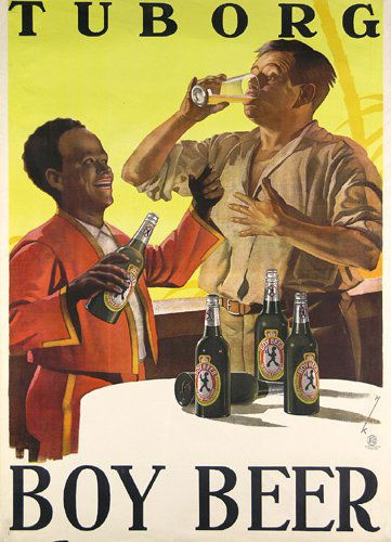 63: Original Plakat Poster TUBORG BEER 1932