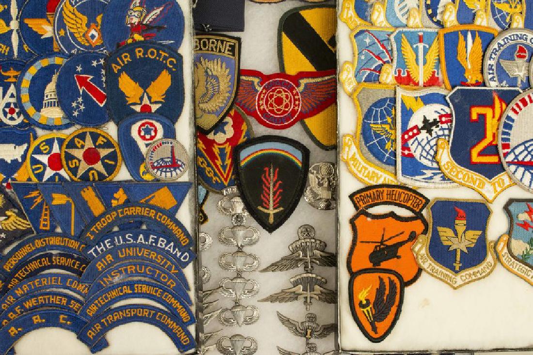 USAAC & USAF Patches, Badges, and Insignia in 5 Frames