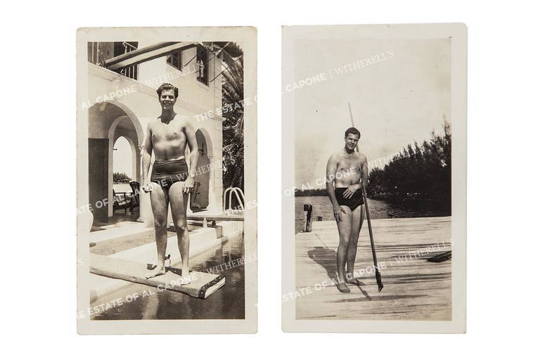 Two Vintage Silver Print Photographs of Sonny Capone in - Mar 18, 2022 | Witherell's in CA