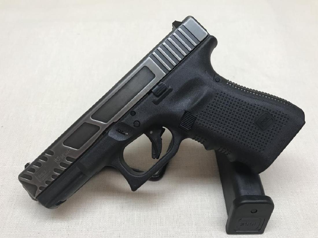 Glock 19 Gen 4 Battle Worn With Relief Cut 9mm