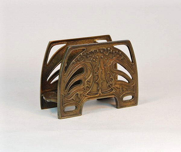 Cast Iron Deco Letterholder