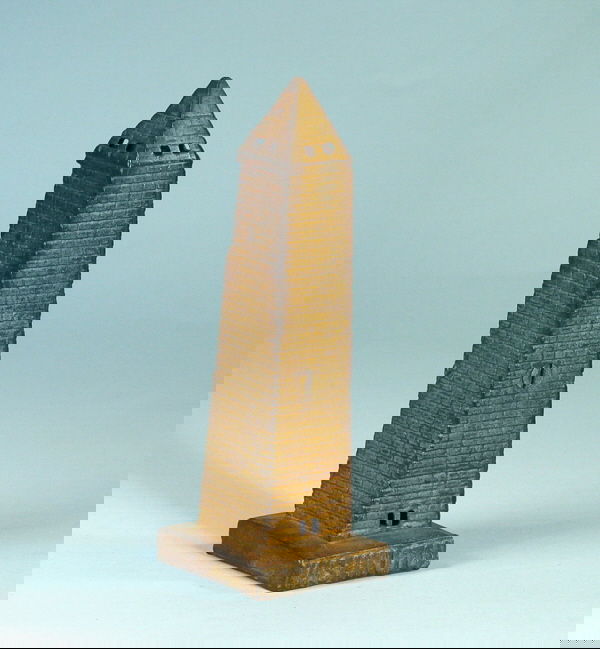 Large Washington Monument Cast Iron Bank