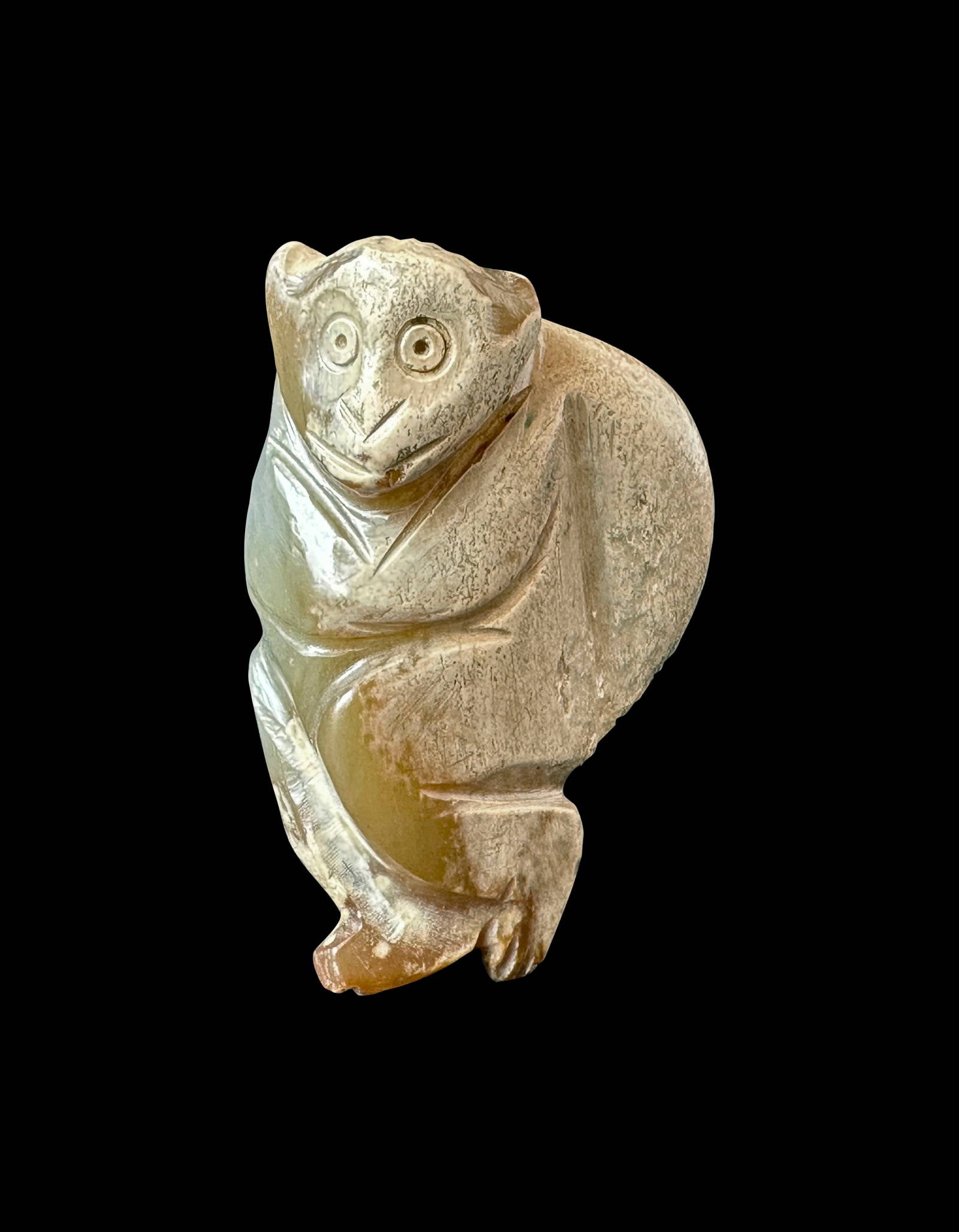 A Chinese Jade Monkey Warring State Period Bc475-bc221 Auction