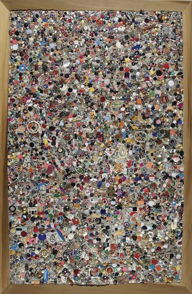 1025: MIKE KELLY (b. 1954) Memory Ware Flat #2. Pa