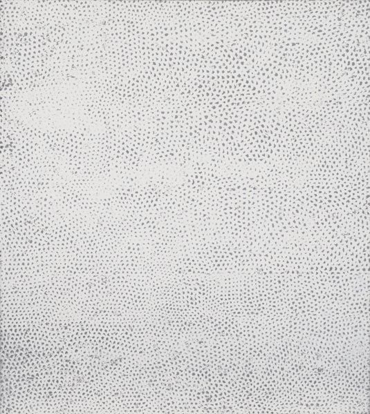 1055: YAYOI KUSAMA (b. 1929) Infinity Nets (White).