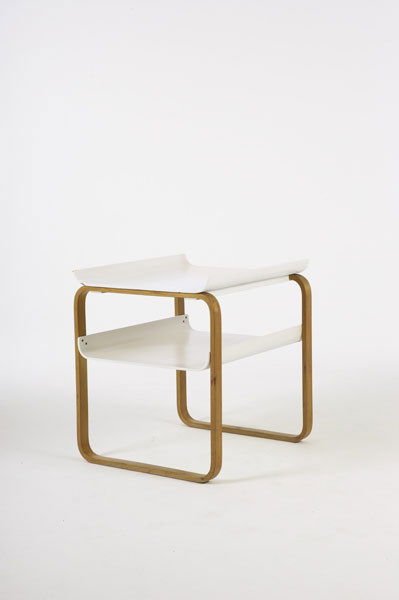 2005: ALVAR AALTO "Paimio" table, model no. 75/915