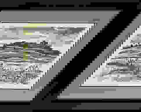 Larson, Signe (1908-1993) Lithograpgh, "coronado Heights" Auction