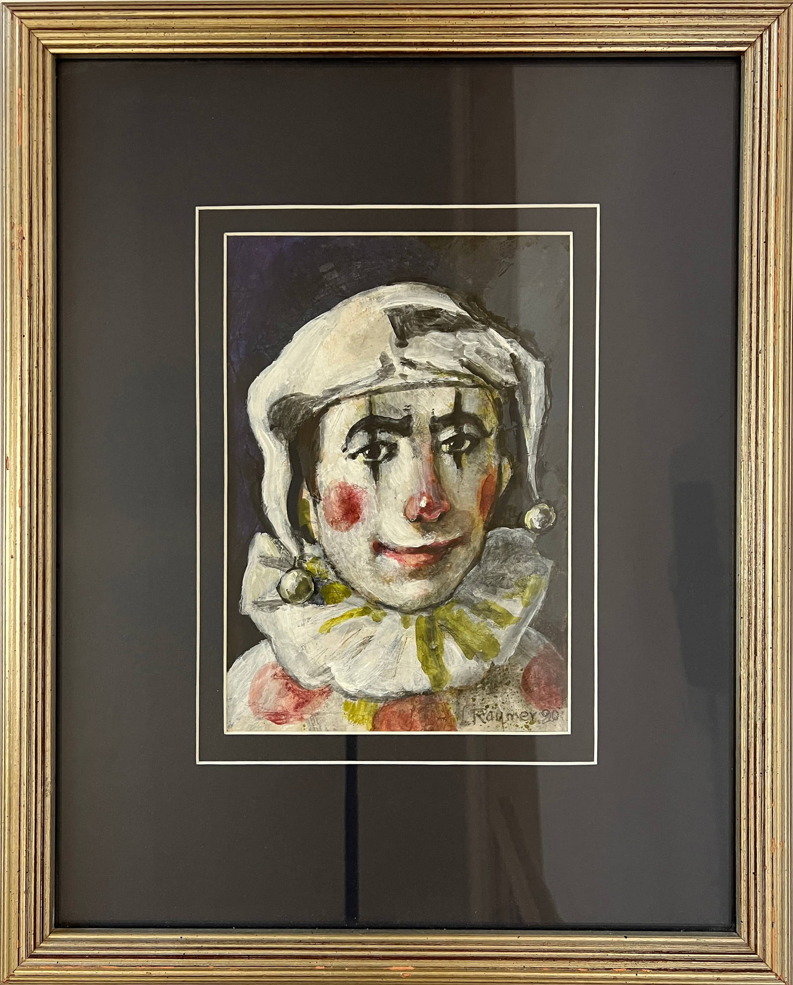 Raymer, Lester (1907-1991), "jester" 1990 Watercolor Auction