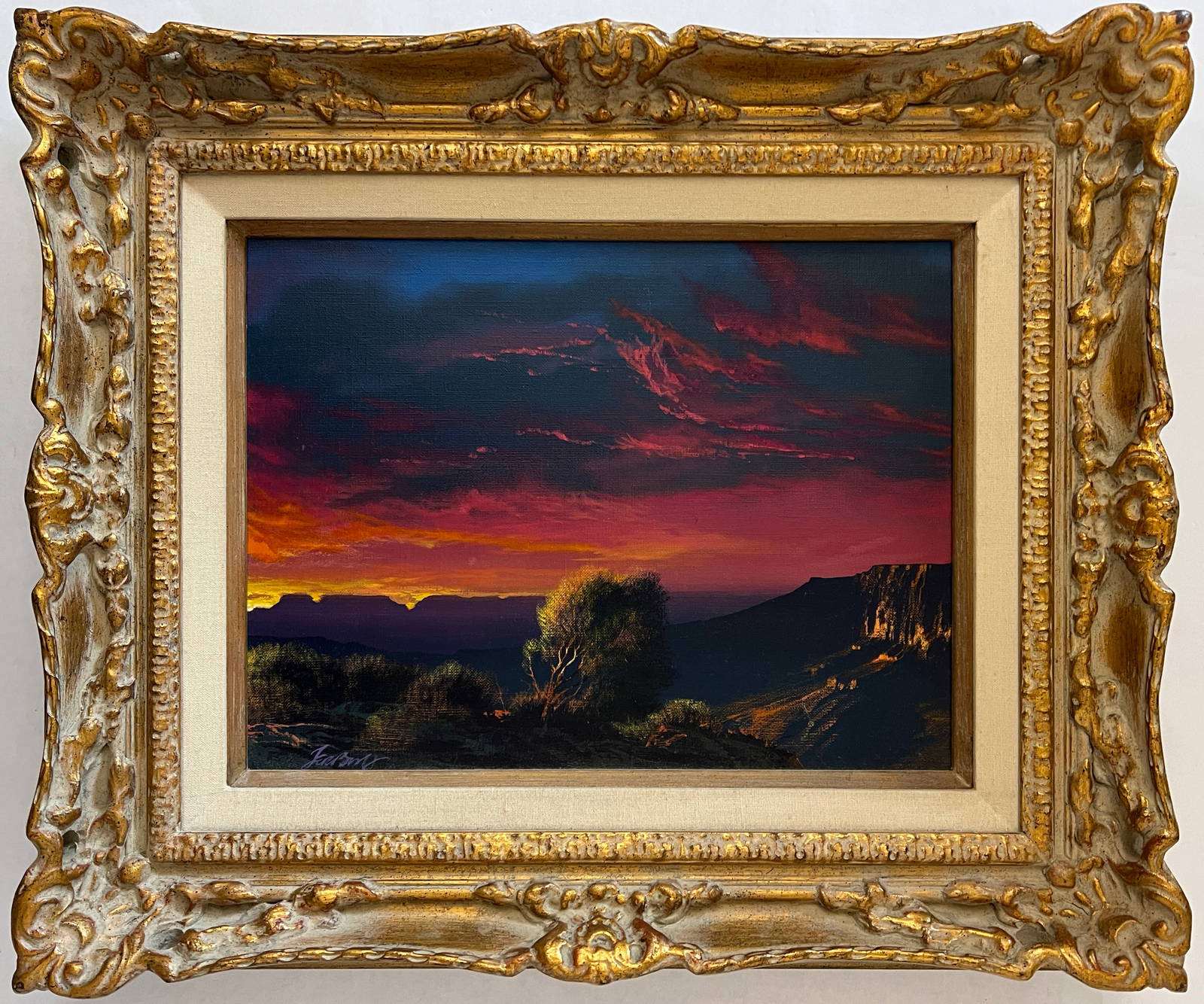 Terbush, Dale (b.1948) "just Closer The Dream" Oil On Canvas - Oct 26 ...