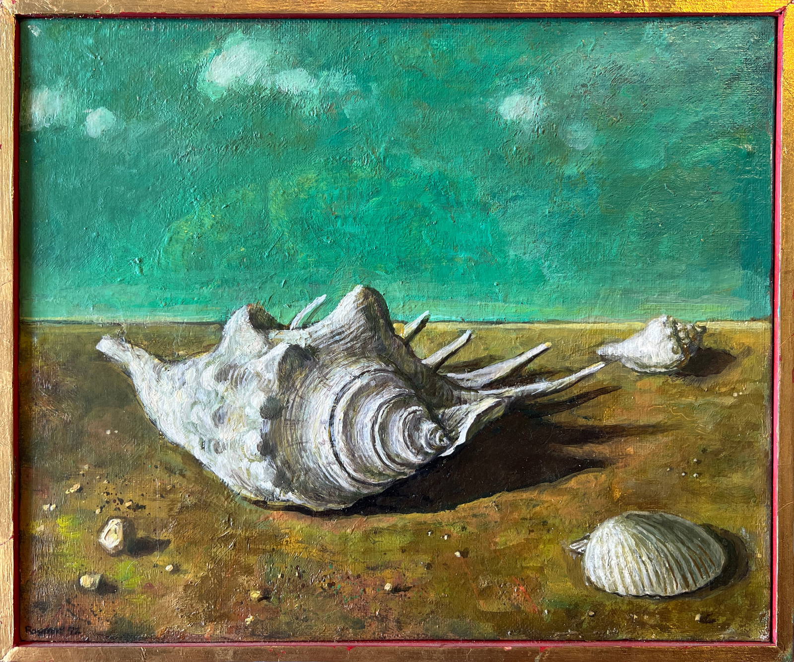 Raymer, Lester (1907-1991) Untitled Sea Shells, 1972 Oil On Board Auction