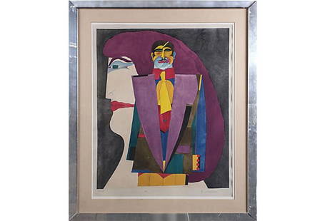 Richard Lindner (1901 1978), "the Paris Review," 1965, Offset ...