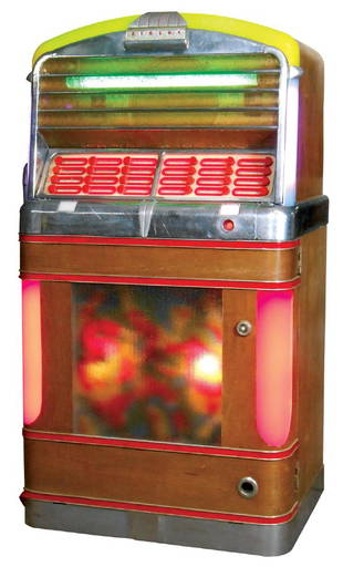 Coin Operated Jukebox, Aireon 1207 A Serial #54192,