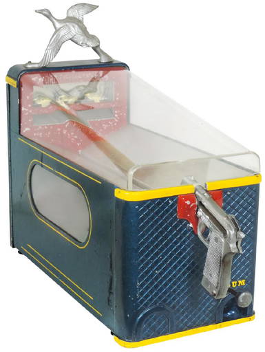 Coin-operated duck shoot w/gumball vendor, mfgd by - May 21, 2017 ...