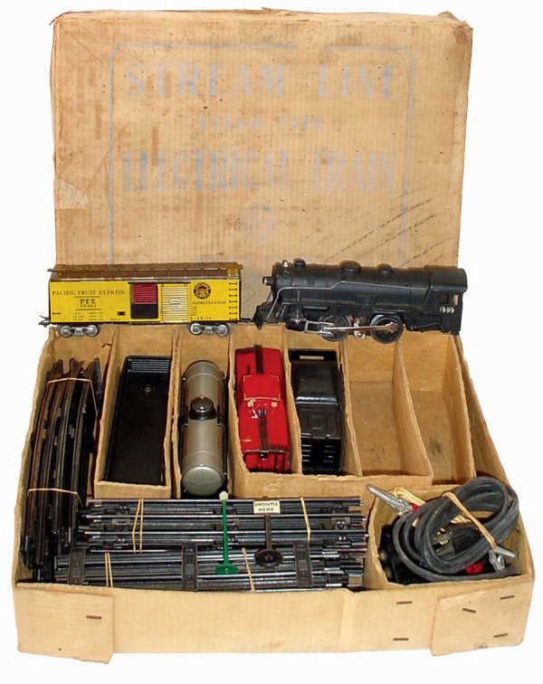 796: Toy, train, Marx Stream Line Steam Type Electric T