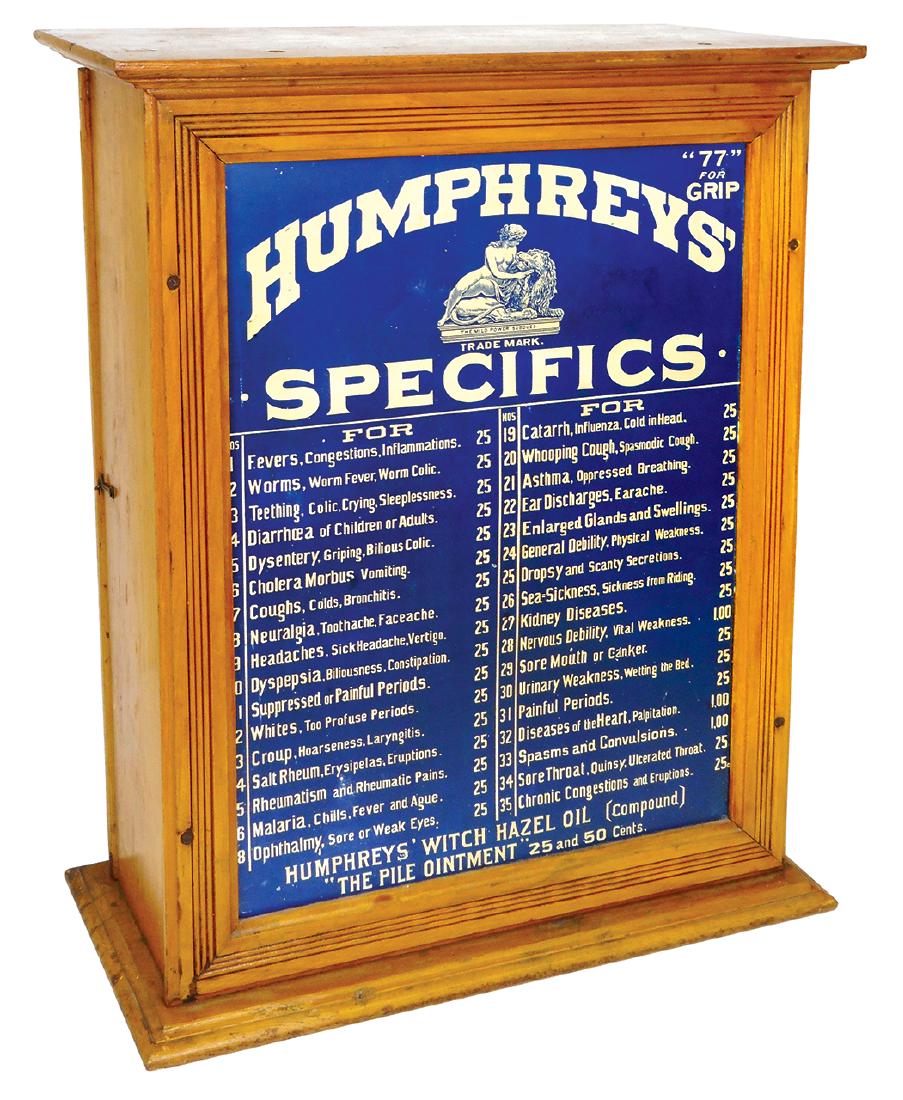 Drug store medical cabinet, Humphreys' Specifics, maple - Nov 04, 2017 ...