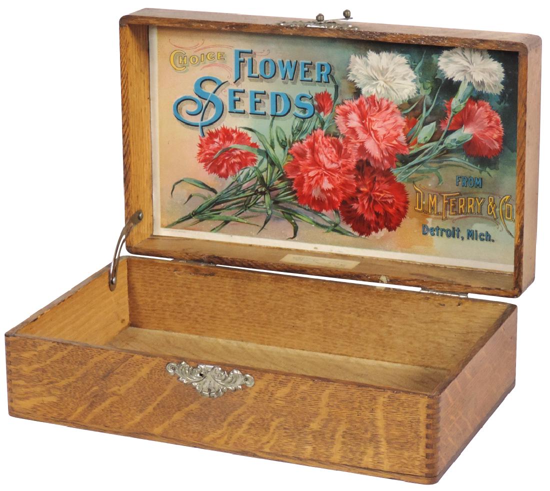 Country Store Flower Seed Box, D.m. Ferry & Co. Choice