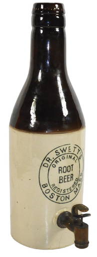 Soda Fountain Syrup Dispenser, Dr. Swett's Root Beer,