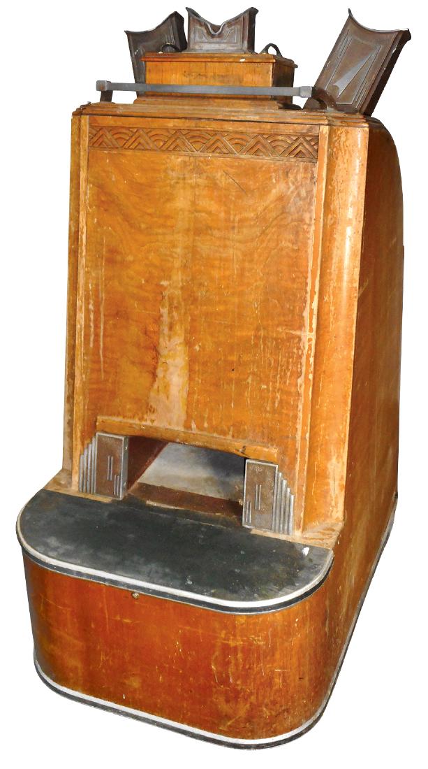 Shoe store X-Ray machine, "Shoe Fitting Fluoroscope",