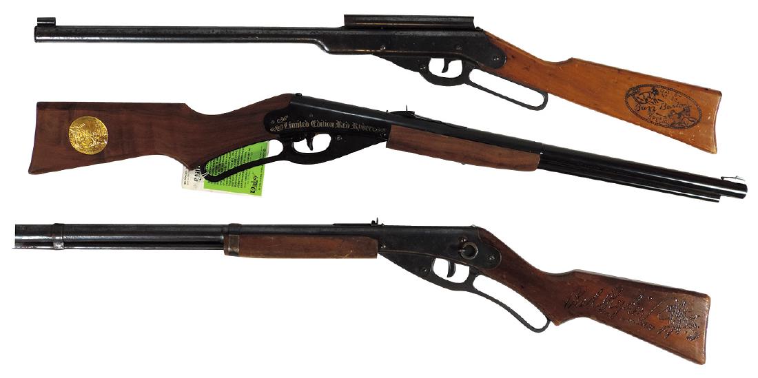 Toy guns (3), all BB, Daisy Red Ryder Carbine, Daisy