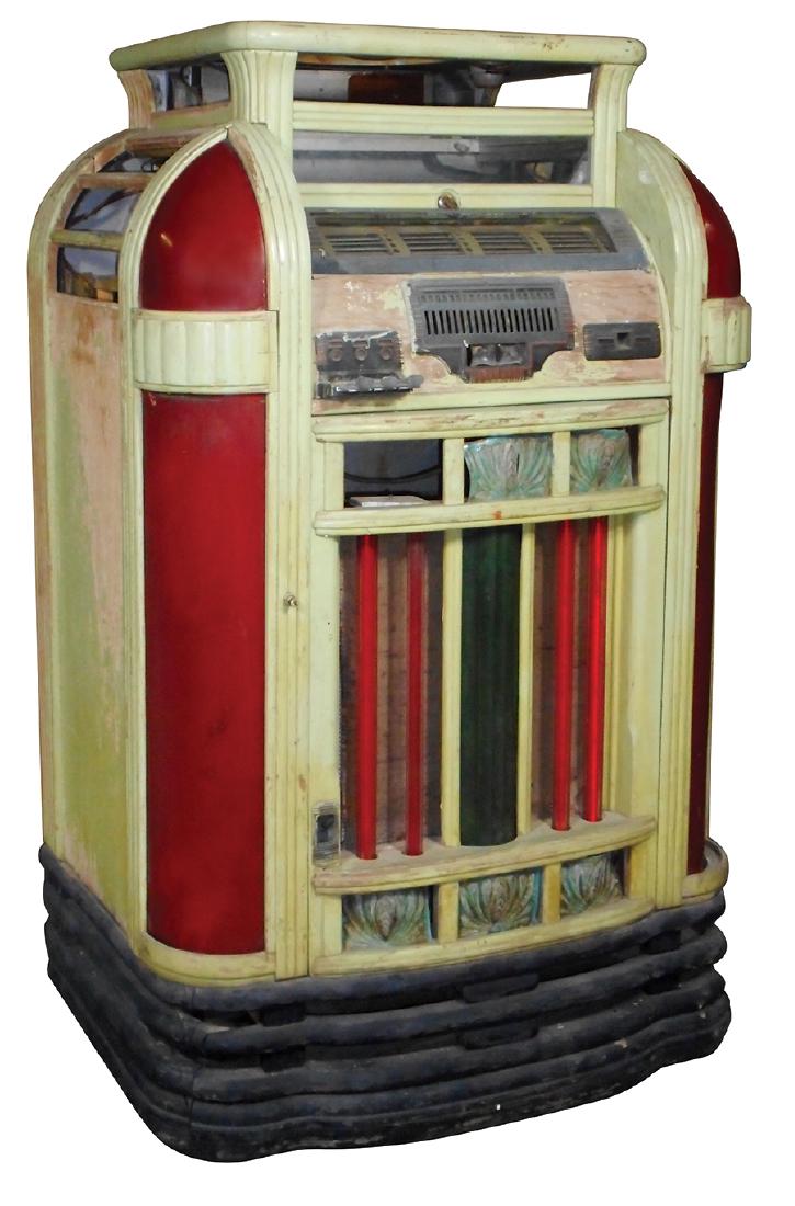 Coin Operated Jukeboxes (2), Seeburg Commander & Cadet,