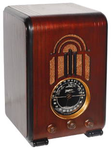 1938 Zenith Model 12s232 Waltons Tombstone Radio