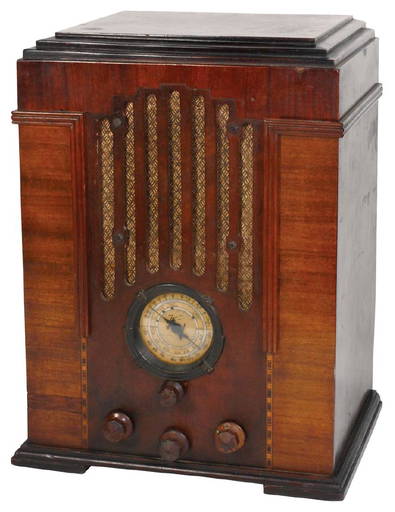 Radio, Zenith Model 808 Tombstone, Broadcast & Shortwav