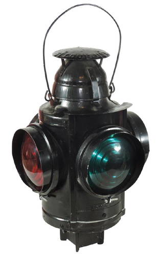 Railroad Switch Lantern, Soo Line, Mfgd By Handlan St.