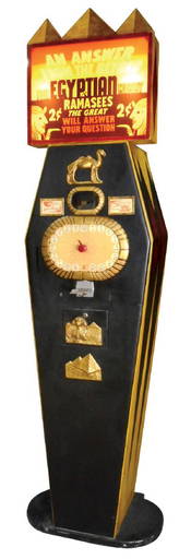 Coin Operated Arcade Fortune Teller, "the Egyptian