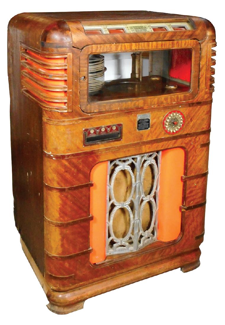Coin Operated Jukebox, Wurlitzer 616a, Rare Version