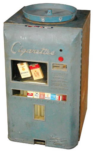 Coin Operated Cigarette Machine, Nordbach Electric, 10
