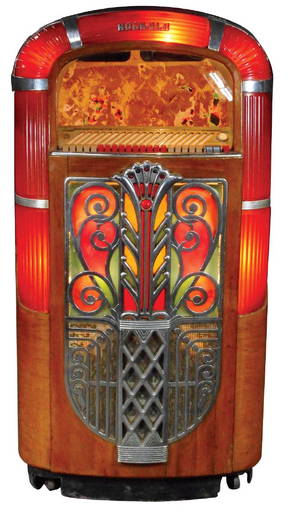 Coin Operated Jukebox Cabinet, Rockola Model 1426, No