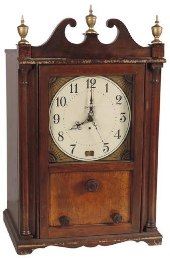 Radio, Philco Colonial Clock, Model 551, Standard