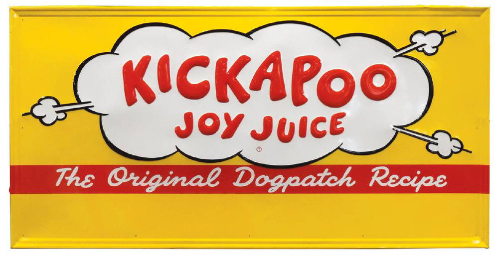 Soda Fountain Sign, Kickapoo Joy Juice, The Original