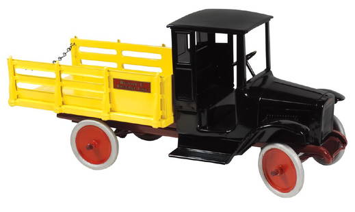 Toy Truck, Buddy L Baggage Line Stake Bed, Model