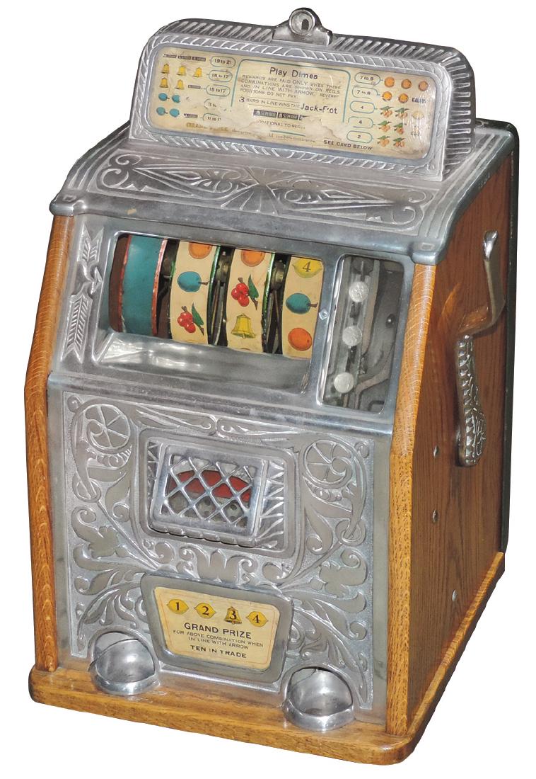 Coin-operated slot machine, Caille Grand Prize, 10 - Nov 04, 2018 ...