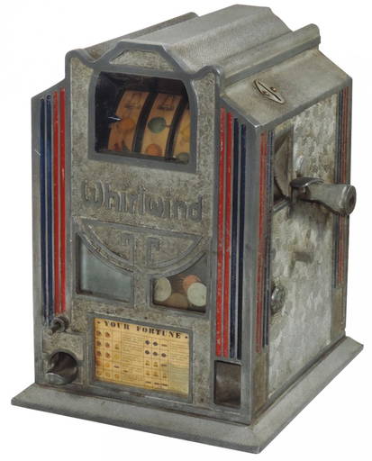 Coin Operated Trade Stimulator, Whirlwind, Mfgd By