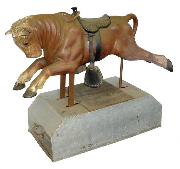 926: Coin operated mechanical bull, electric, c.1960, m - Nov 03, 2007 ...