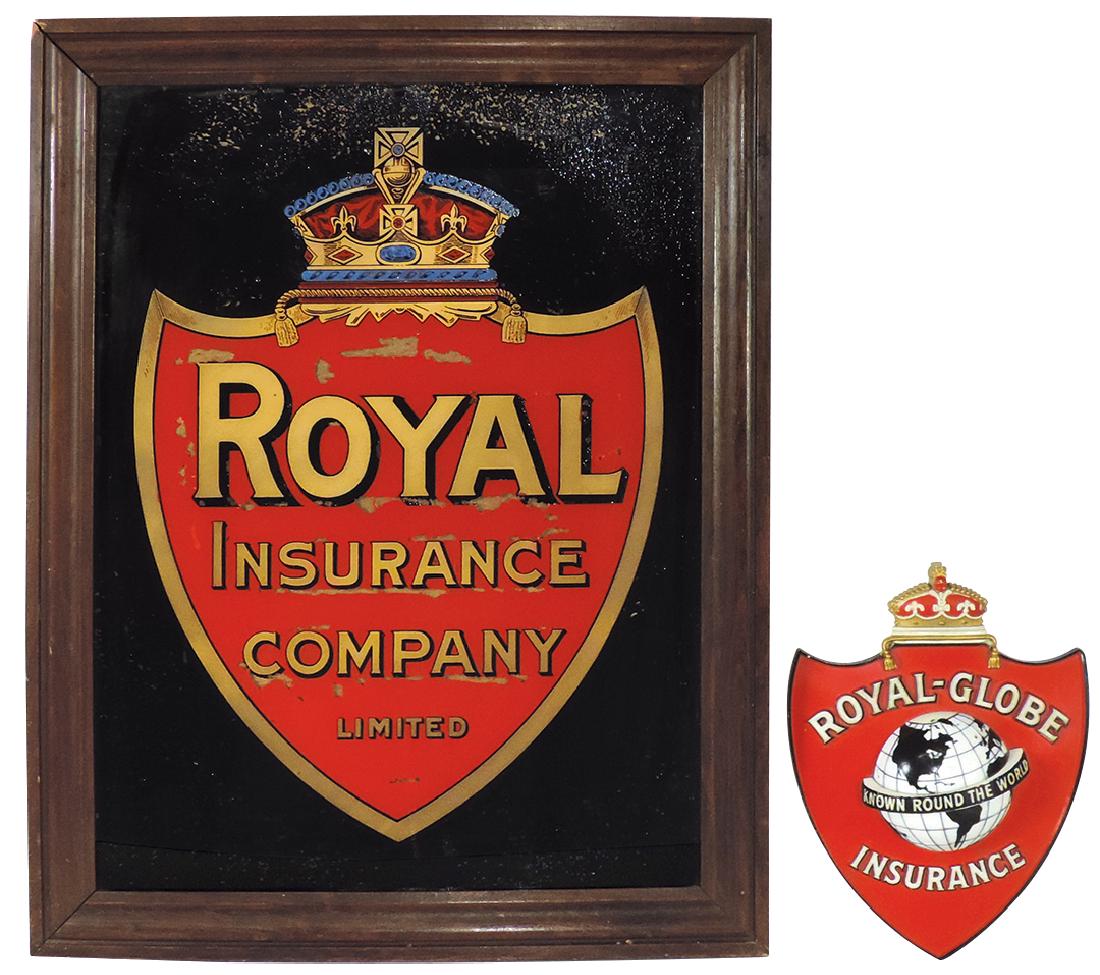 Insurance signs (2), Royal Globe Insurance Company, - Apr 28, 2019 ...