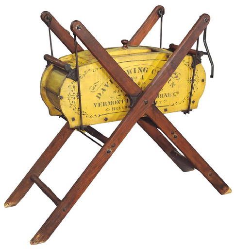 Primitive butter churn, Davis Swinging Churn No.1, patd - Apr 28, 2019 ...