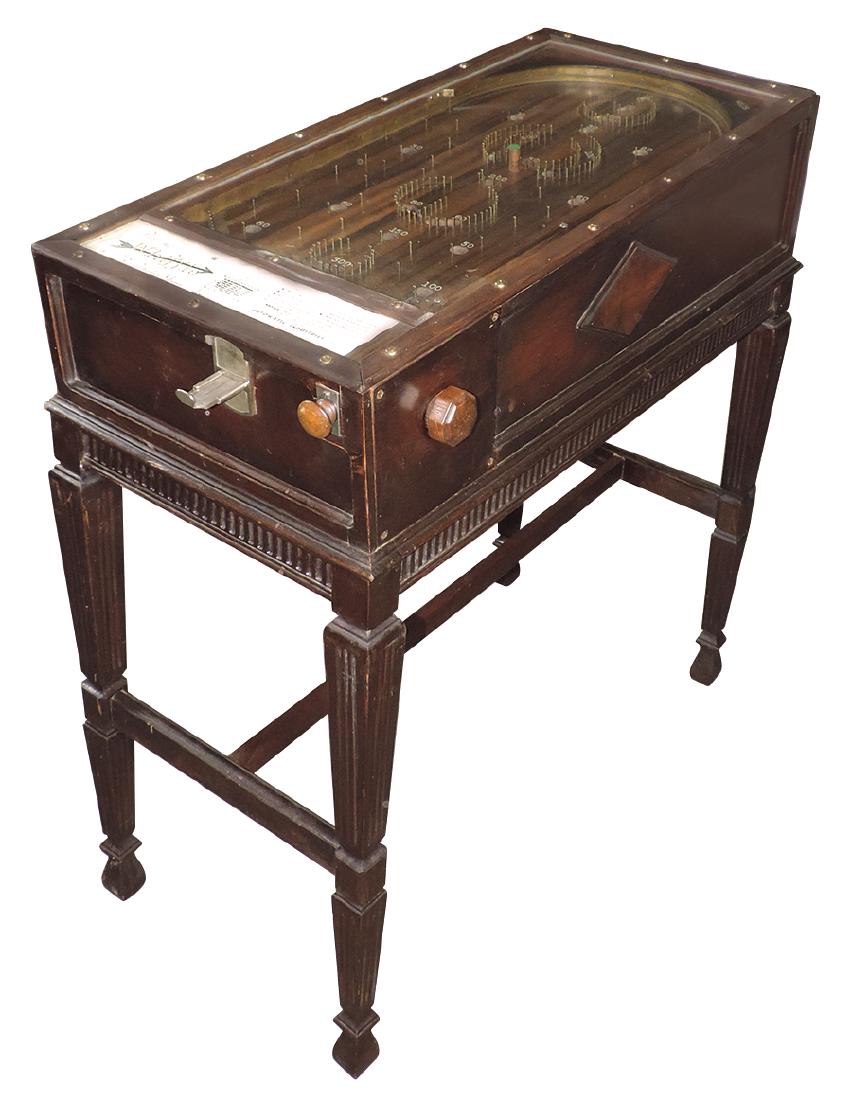 Coin Operated Pinball Machine, Whiffle Board By