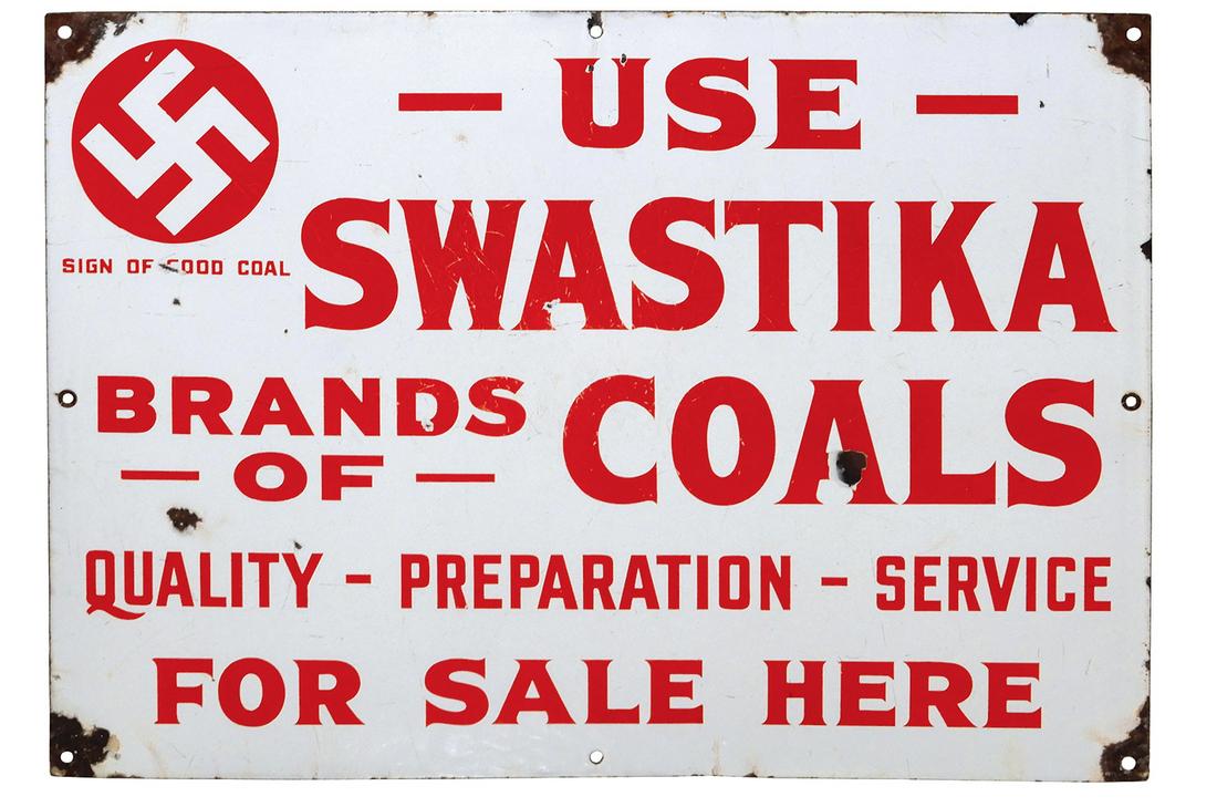 Coal Sign, Swastika Coal, "use Brands Of Swastika
