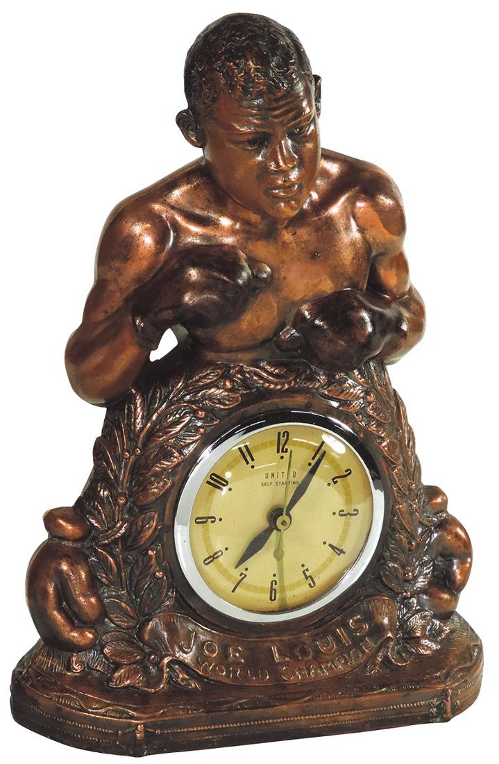 Sports clock, Joe Louis "World Champion Boxer", metal - Nov 01, 2019 ...