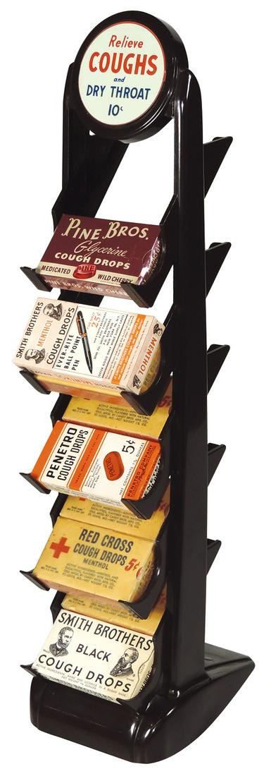 Drug store cough drop display w/product, hard plastic - Nov 02, 2019 ...