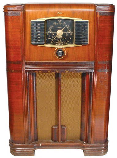 Radio, Zenith Console, Model 8s661 Multiband W/tu