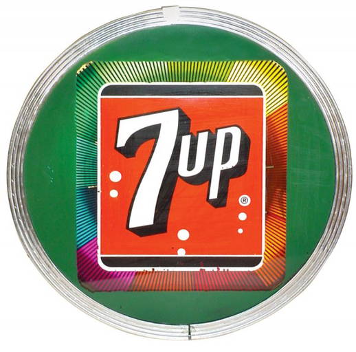 7-up light-up motion sign, mfgd by The Ohio Adver - May 04, 2008 | Rich ...
